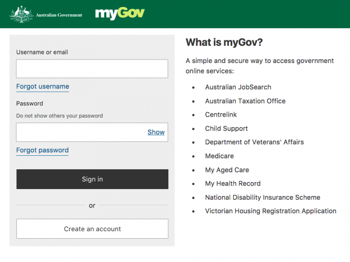 A User Experience Review of the New myGov Website